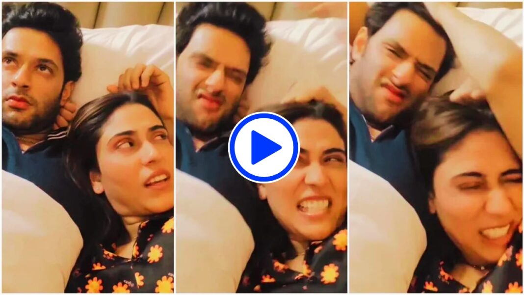 Shivam Dubey marriage anniversary VIDEO: अंजुम खान से ‘लड़ने’ लगे शिवम दुबे, Instagram पर शेयर ...